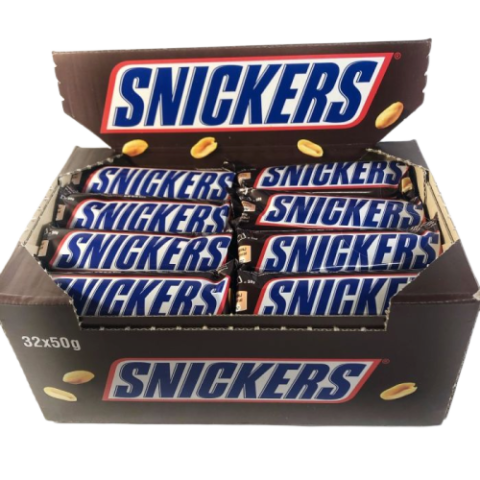 Snickers 32x50 gr. | Awan Nordic